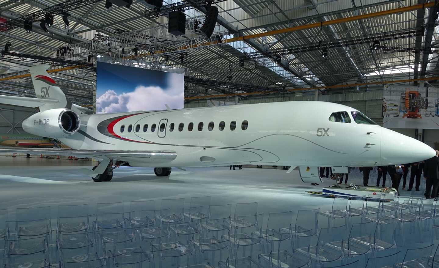 Dassault Falcon 5X Rollout