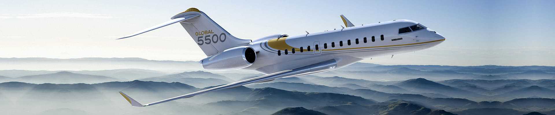 Charter a Bombardier Global 5500 Super Large Jet