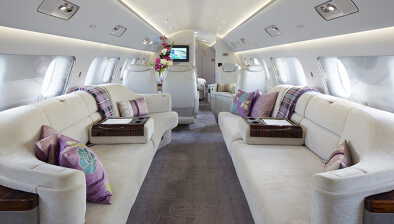 Charter an Embraer Lineage 1000 VIP Airliner