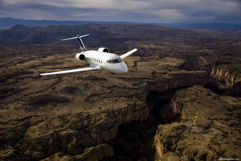 Bombardier Challenger 600/601/604/605: Business jet for hire